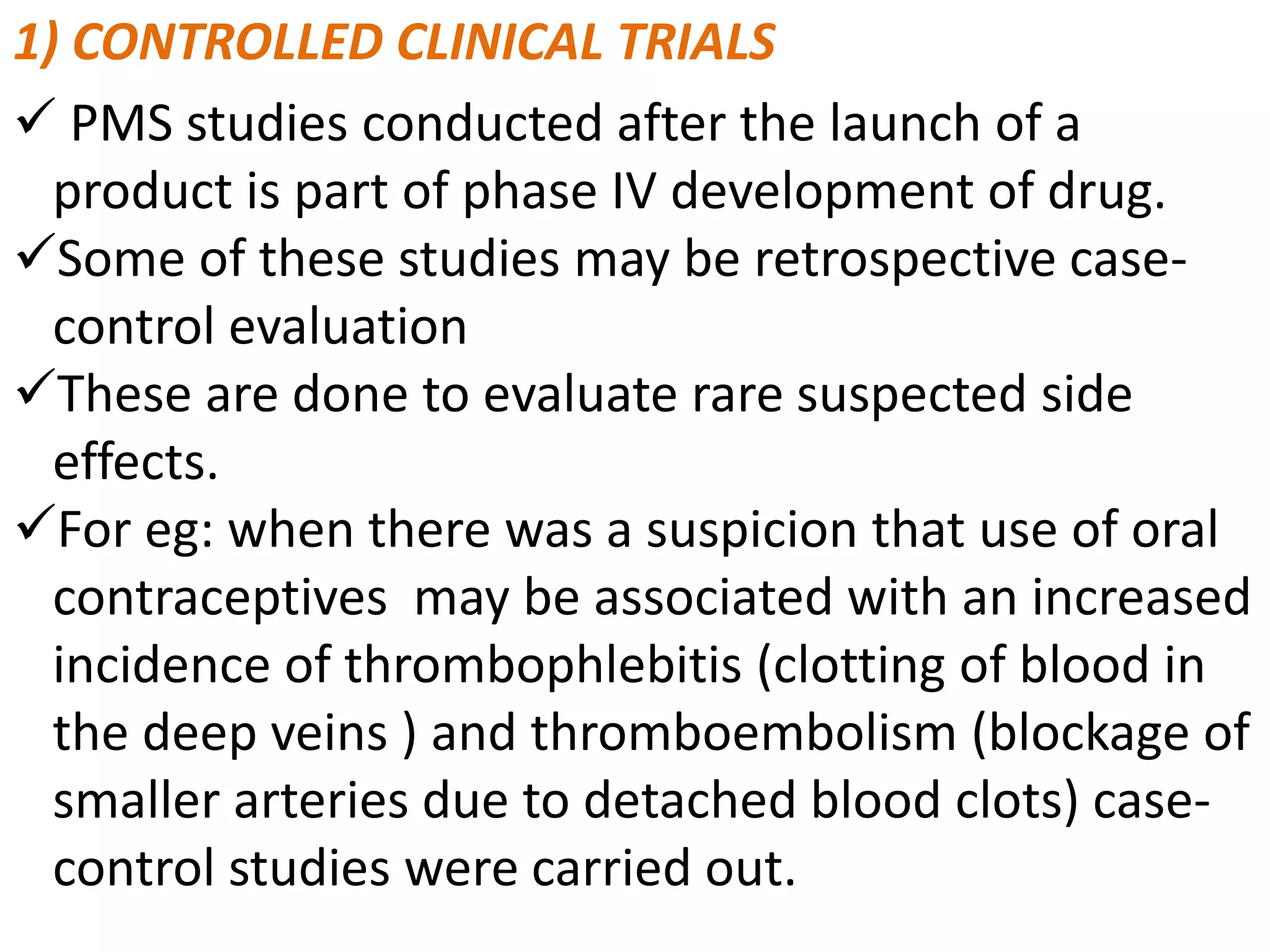 METHODS OF POST MARKETING SURVEILLANCE | PPTX