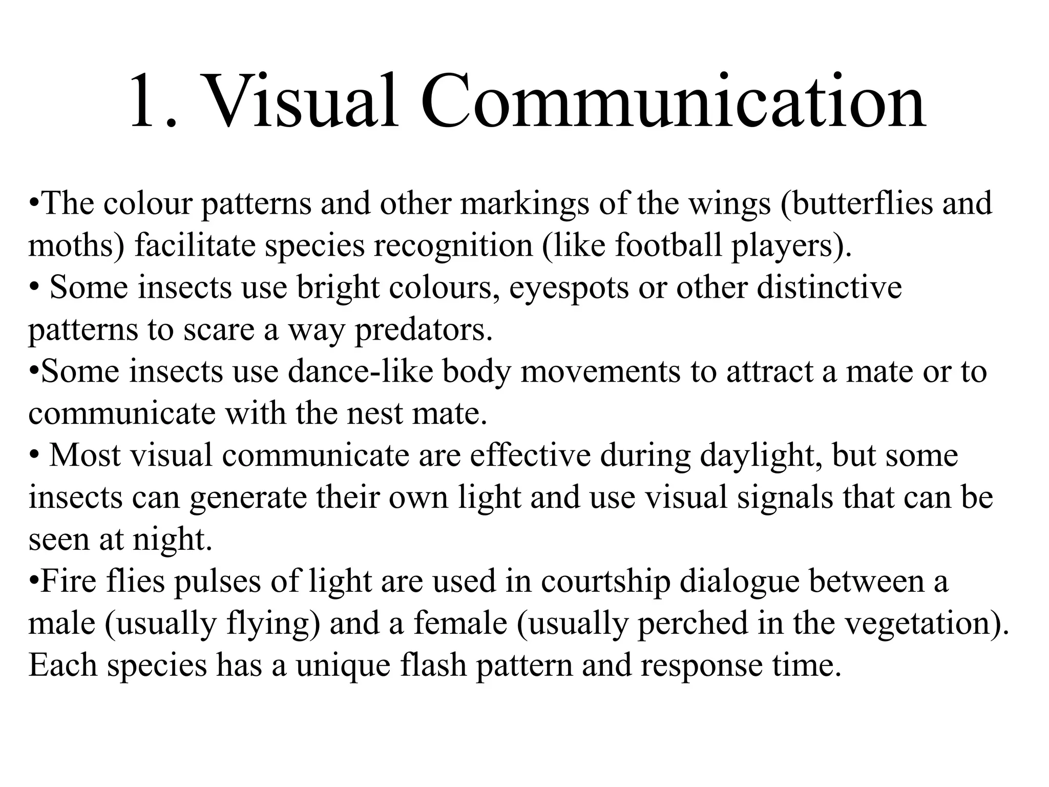 Communication In insects | PPTX
