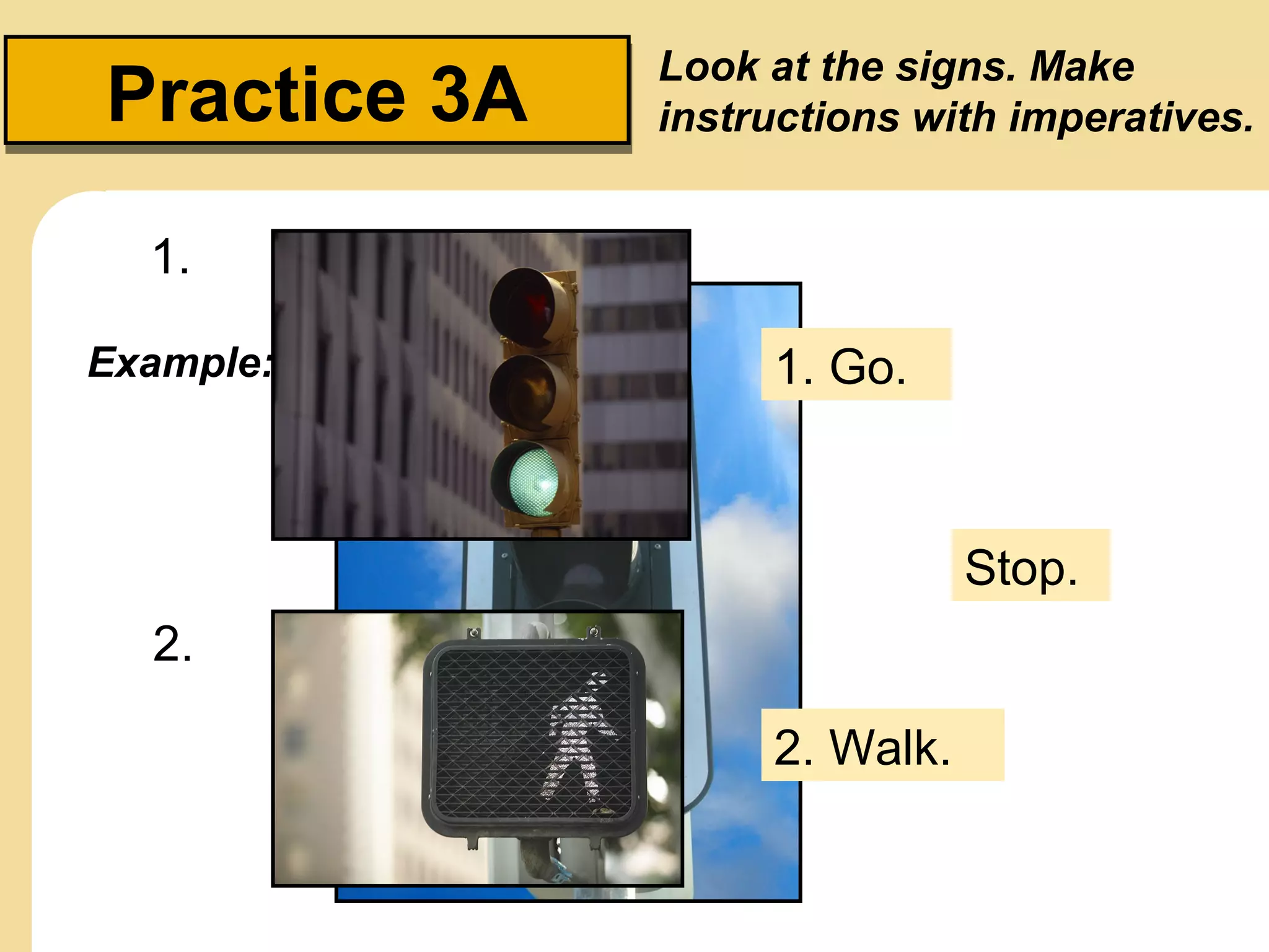 Presentation 1 - Imperatives | PPS