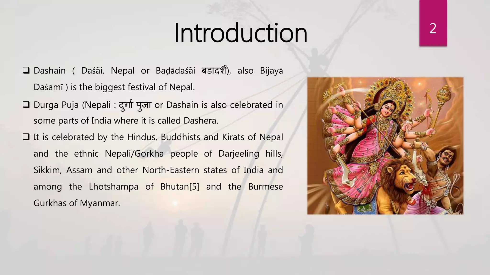 Dashain and tihar 2018 ppt (Nepalese) | PPTX