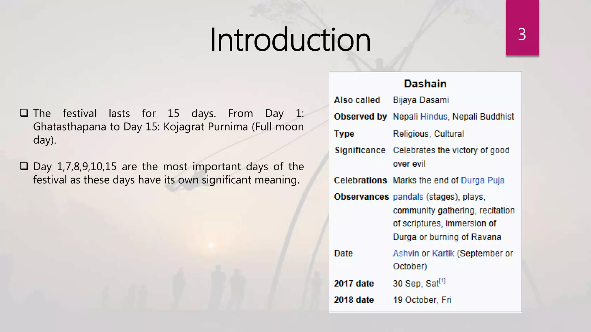 Dashain and tihar 2018 ppt (Nepalese) | PPTX