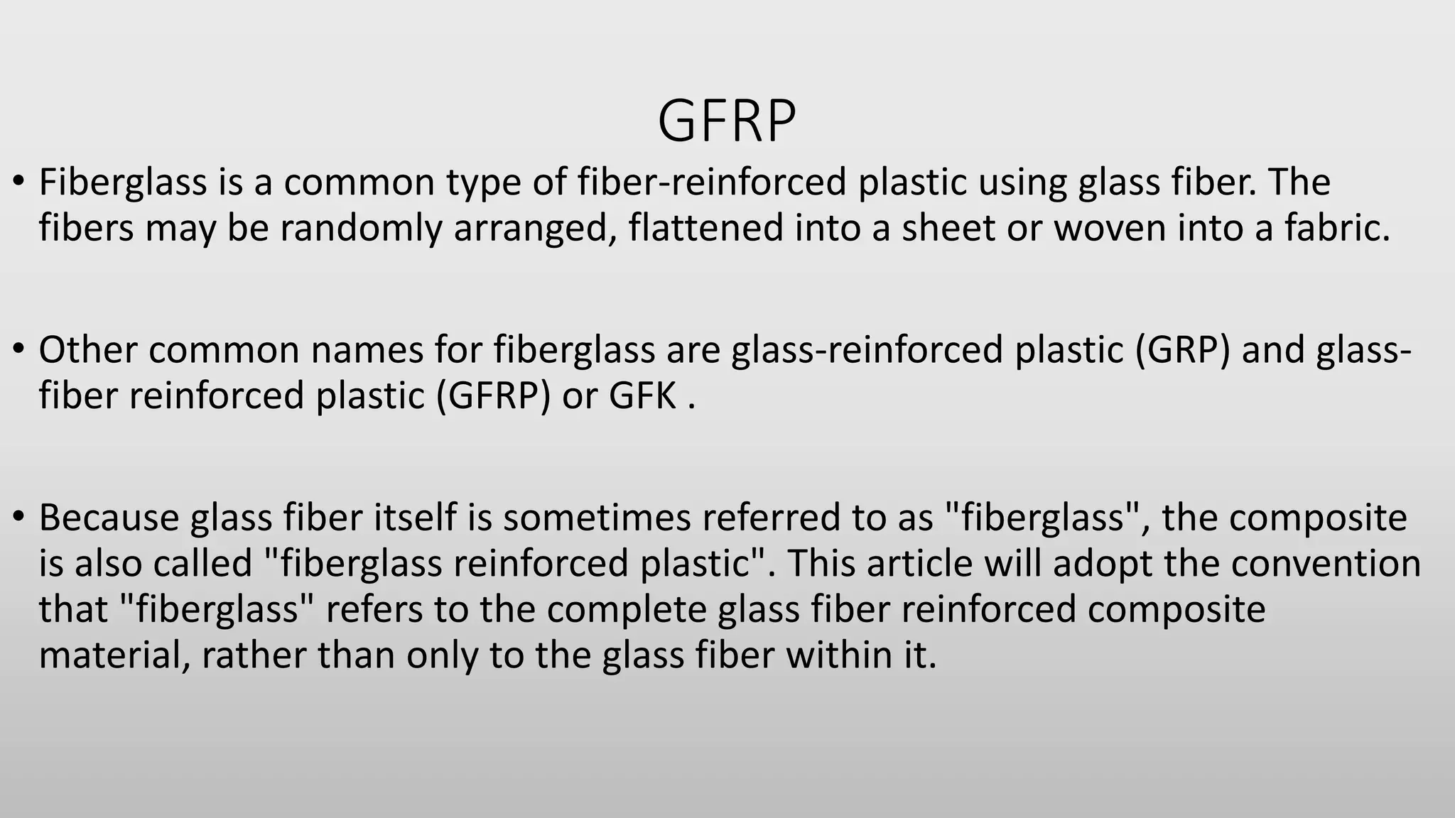 soil nailing technique using gfrp | PPTX