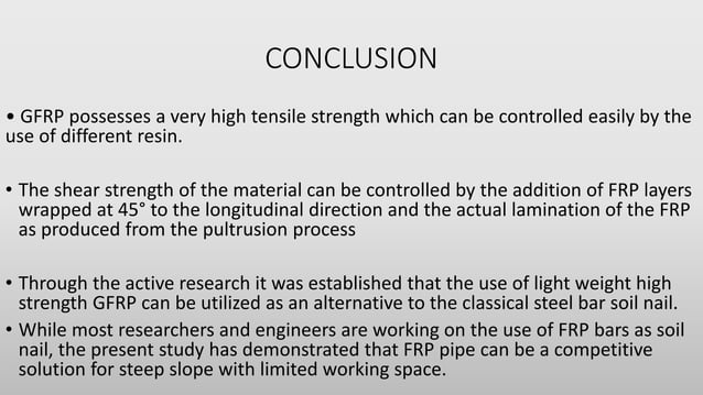 soil nailing technique using gfrp | PPTX | Nail Care | Beauty