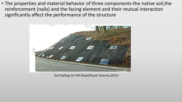 soil nailing technique using gfrp | PPTX | Nail Care | Beauty