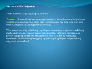 How to Handle Objection / Rejection | PPTX