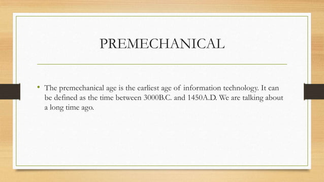 EVOLUTION OF ICT | PPT
