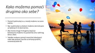 Budimo humani | PPT