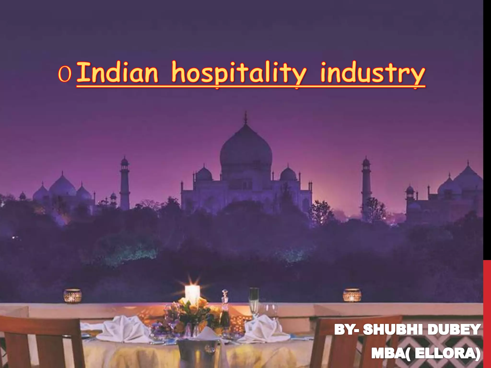 ANALYSIS OF HOTEL INDUSTRY | PPTX