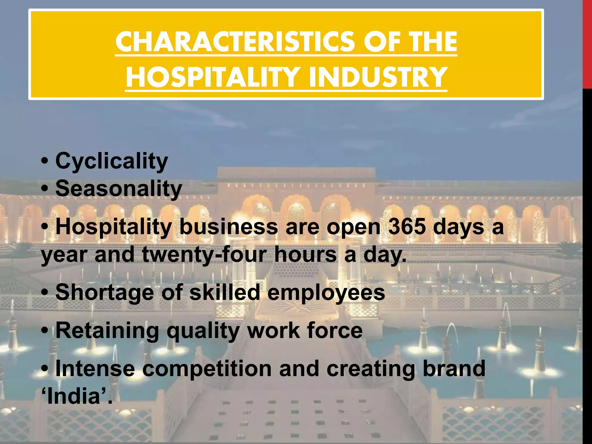ANALYSIS OF HOTEL INDUSTRY | PPTX