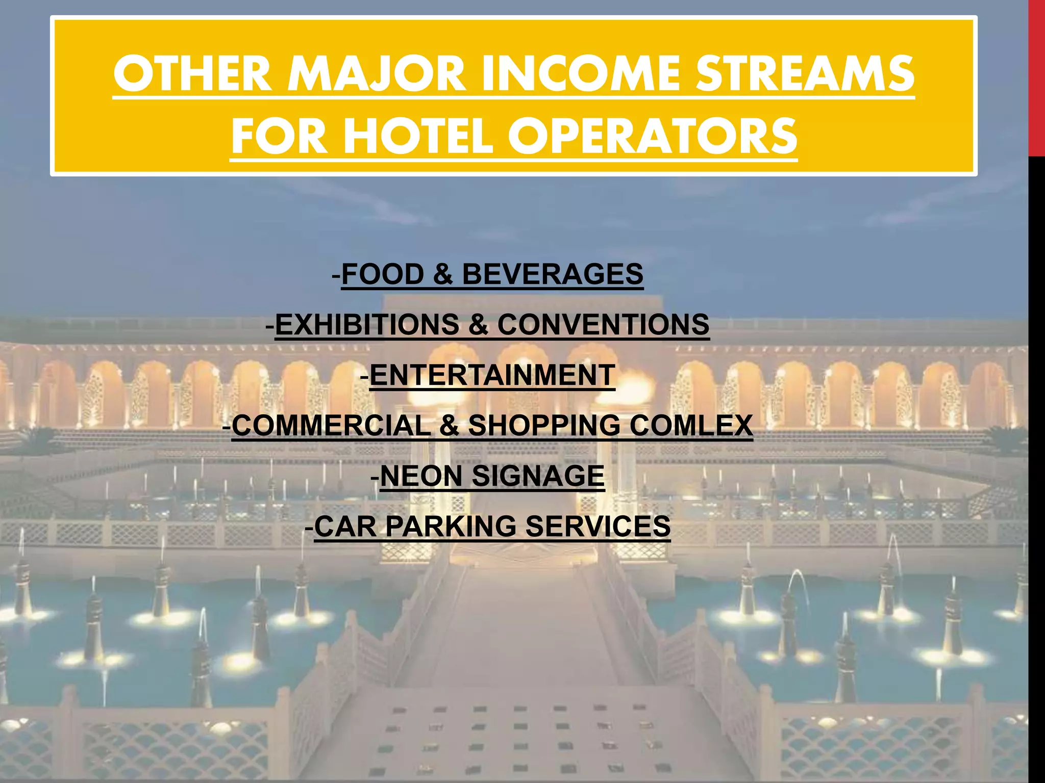 ANALYSIS OF HOTEL INDUSTRY | PPTX
