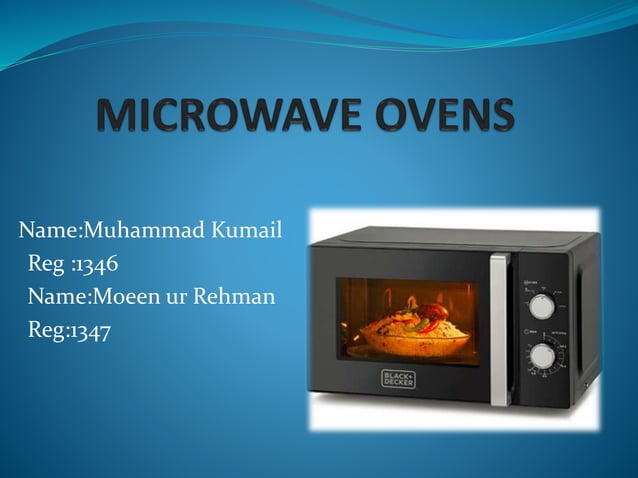 Microwave oven | PPT