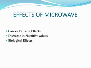 Microwave oven | PPT