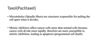 Taxol and Tamoxifen | PPTX