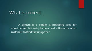 wet process of cement | PPTX