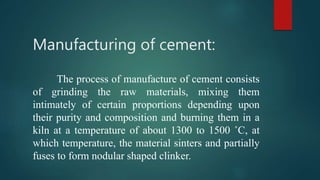 wet process of cement | PPTX