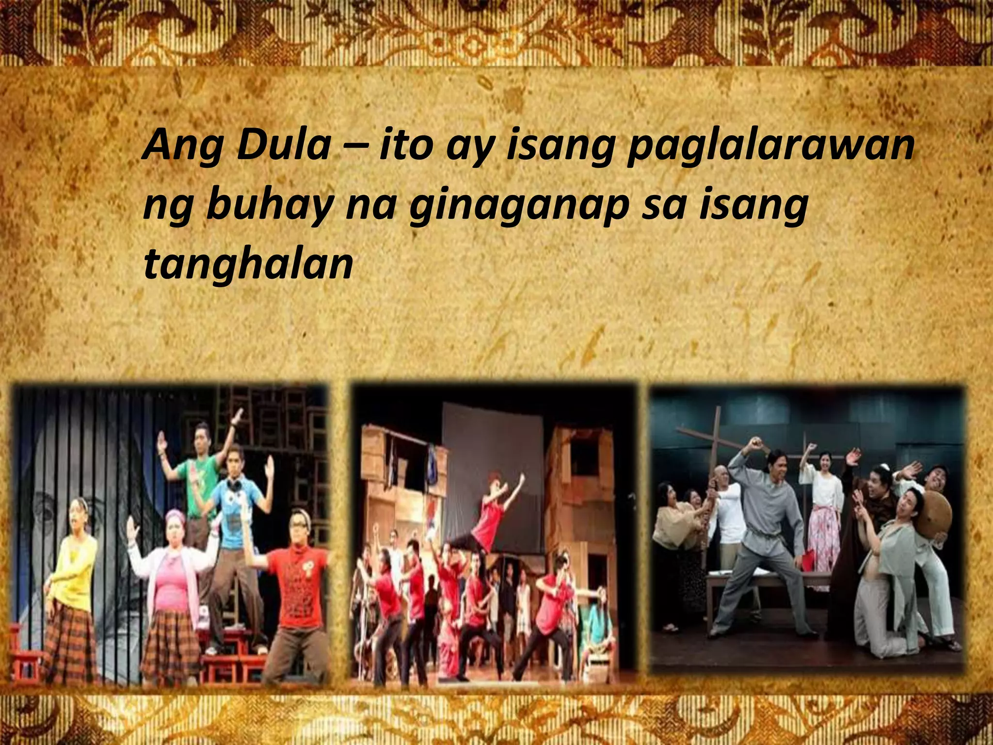 Mga Uri ng Dula | PPTX