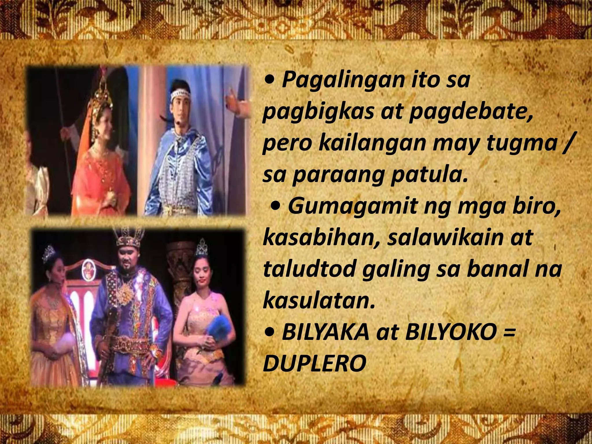 Mga Uri ng Dula | PPTX