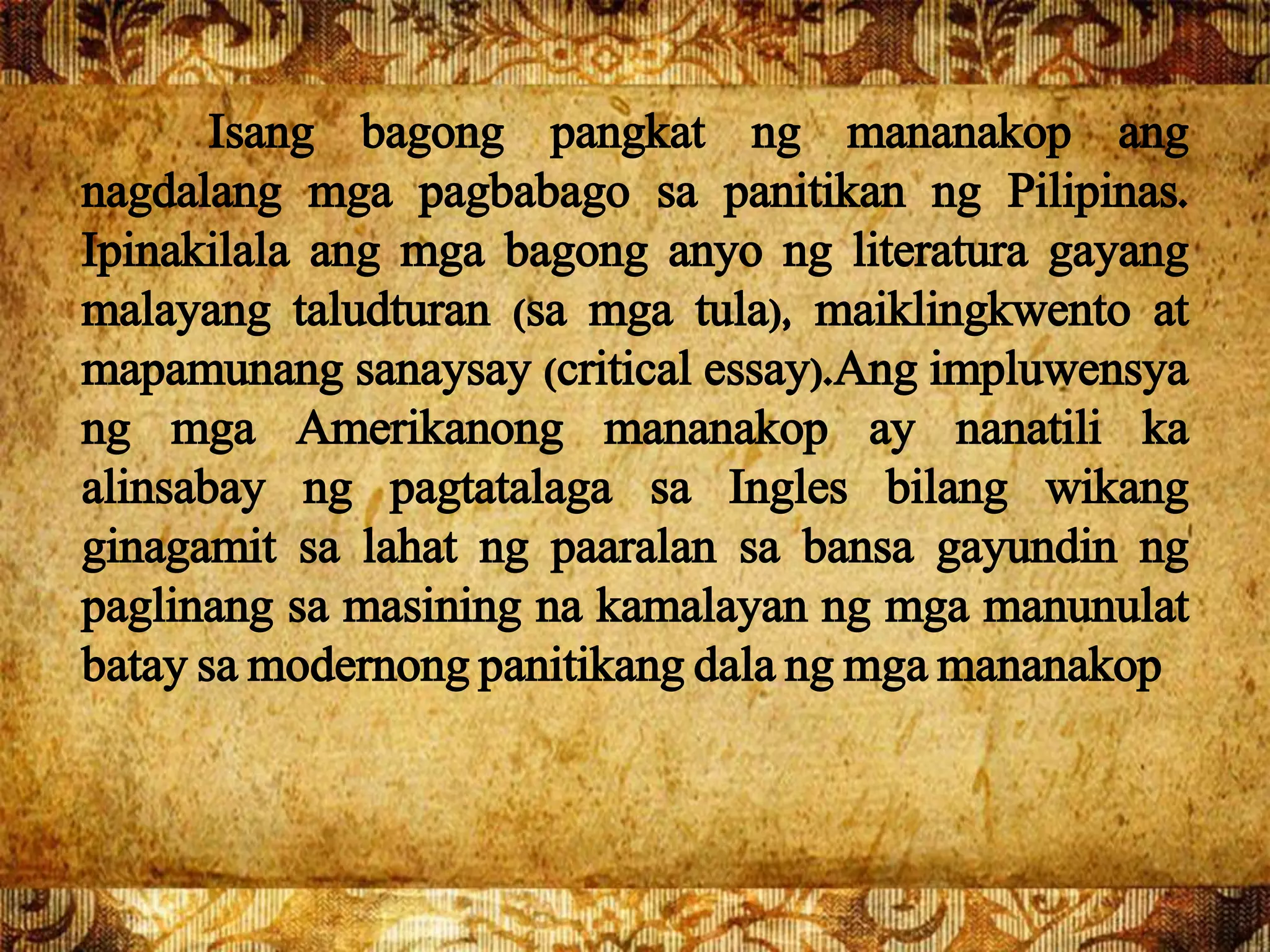 Mga Uri ng Dula | PPTX
