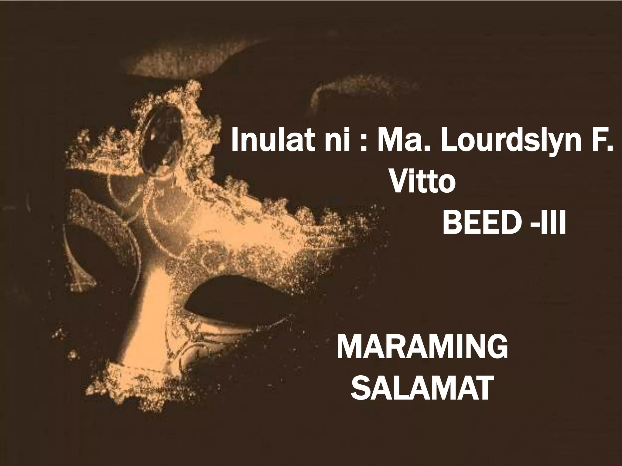 Mga Uri ng Dula | PPTX