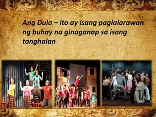 Mga Uri ng Dula | PPTX