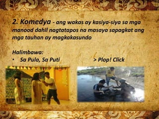 Mga Uri ng Dula | PPT