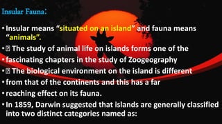 Insular Fauna | PPTX