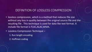Audio file format in computer graphic | PPT
