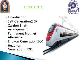 POWER SUPPLY SYSTEM IN TRAIN COACHES | PPSX