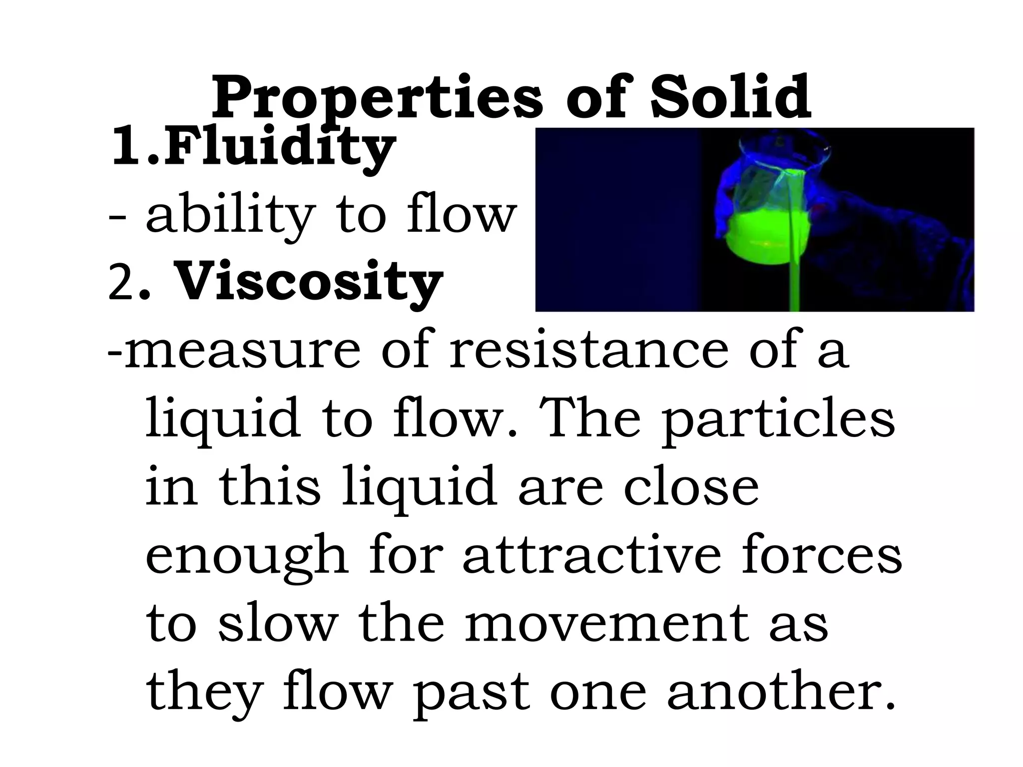 Properties of Solid,Liquid,Gas,Plasma and Bose-Einstein Condensate | PPTX