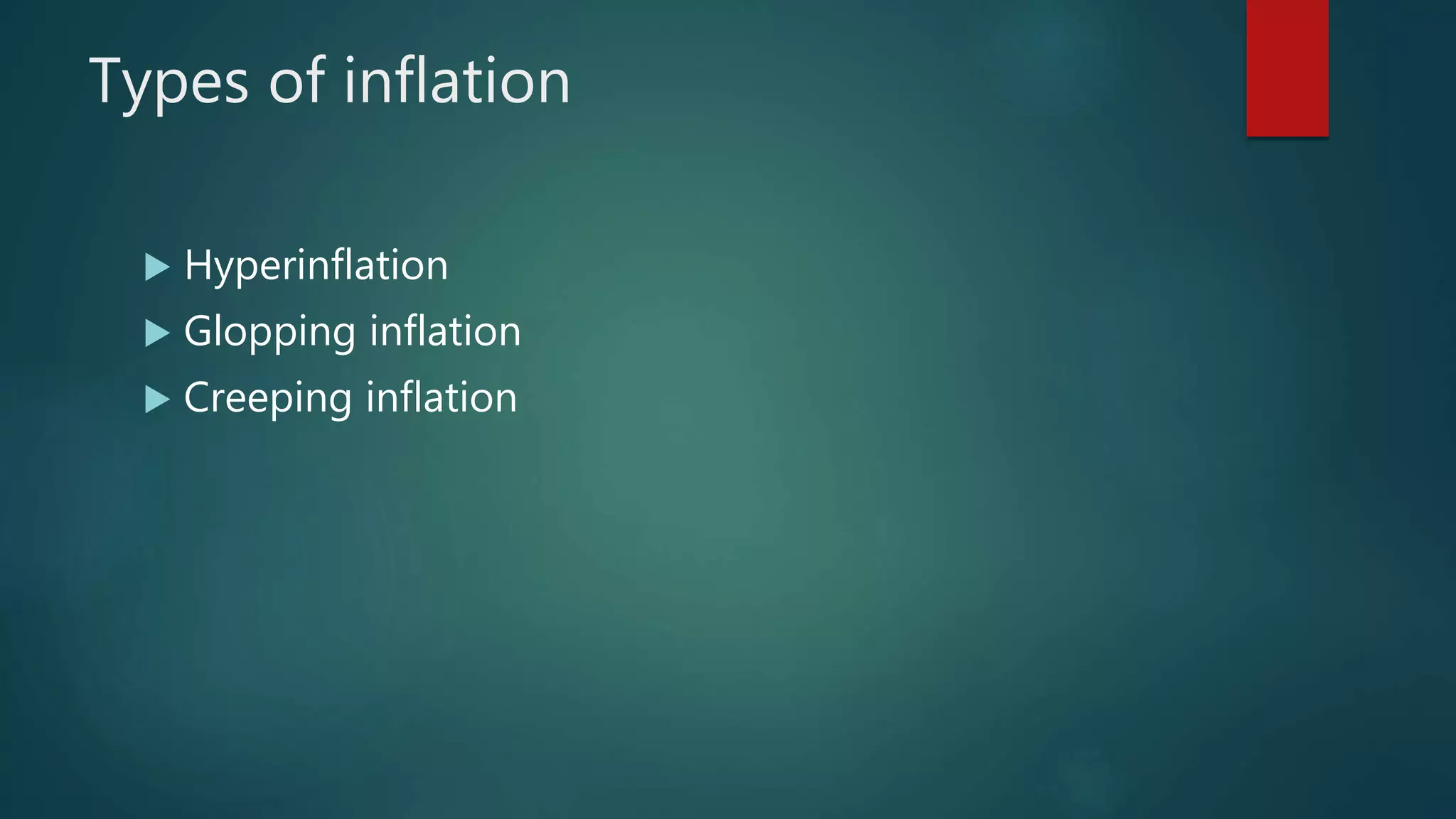 types of inflation and inflationary and deflationary gap | PPTX