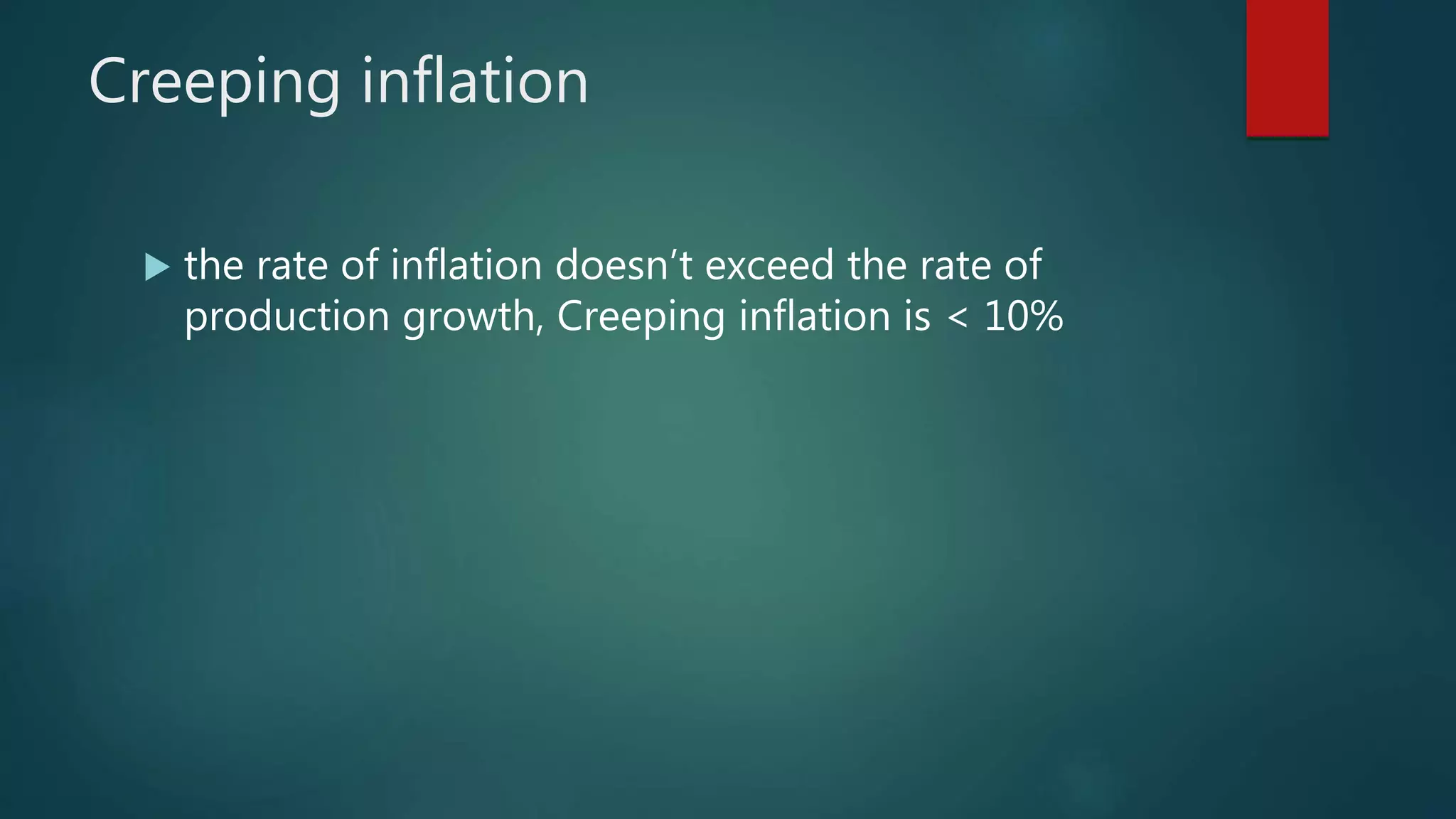 types of inflation and inflationary and deflationary gap | PPTX