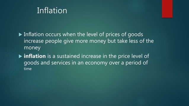 types of inflation and inflationary and deflationary gap | PPTX