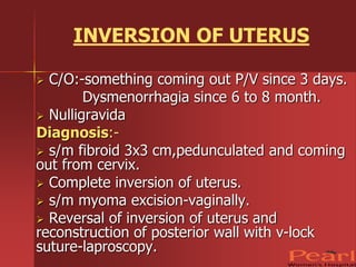 Fertility Enhancing Surgery With Laproscopic Hystroscopy | PPTX