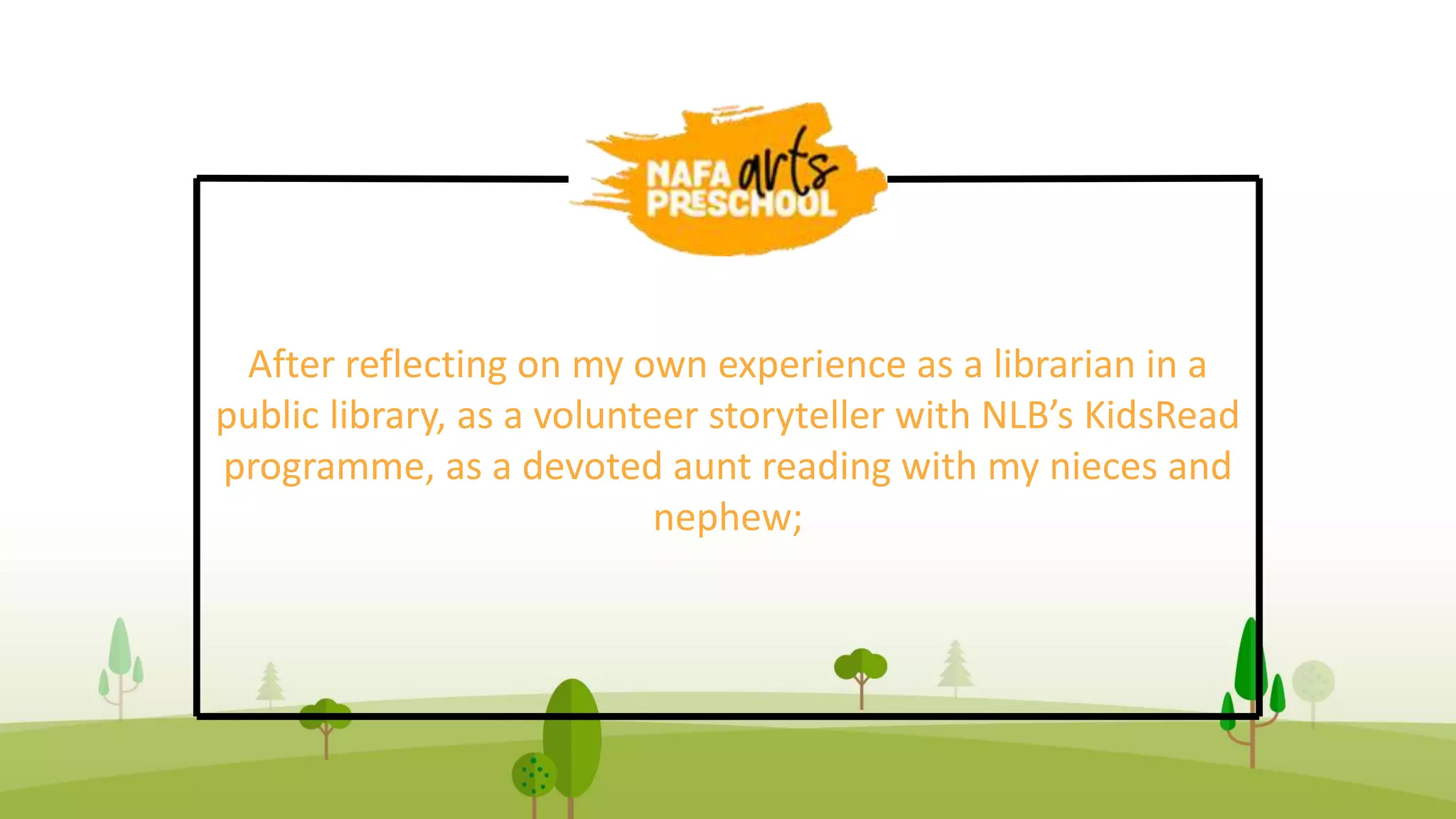 The Acronym of READING: reading with your child | PPTX