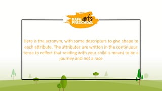 The Acronym of READING: reading with your child | PPTX