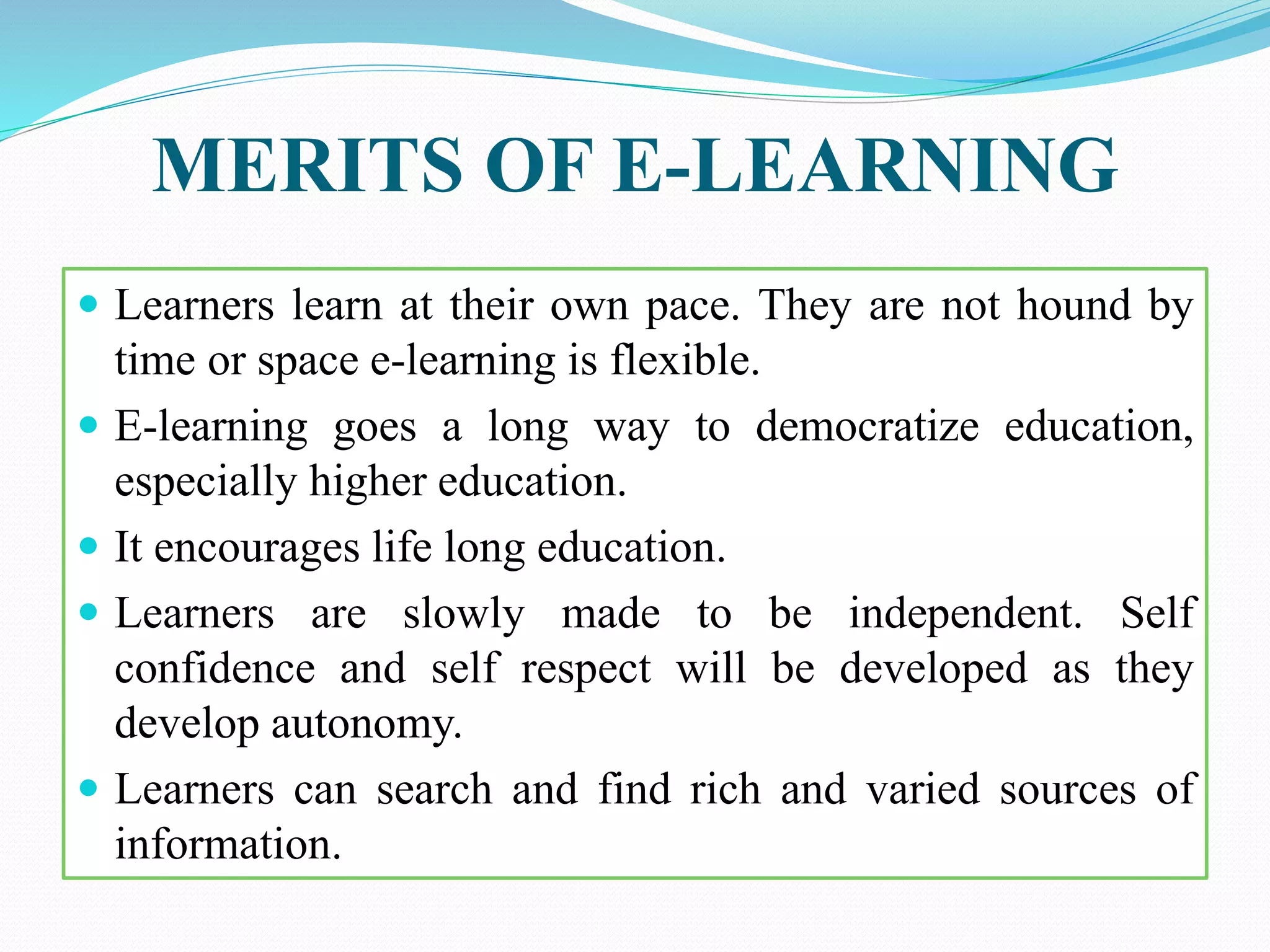 E-Learning | PPT