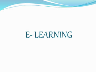 E-Learning | PPT
