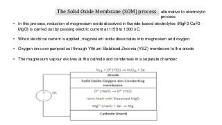 extraction of magnesium | PPTX