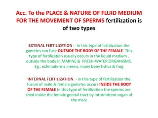 fertilization | PPTX | Infertility | Reproductive Health