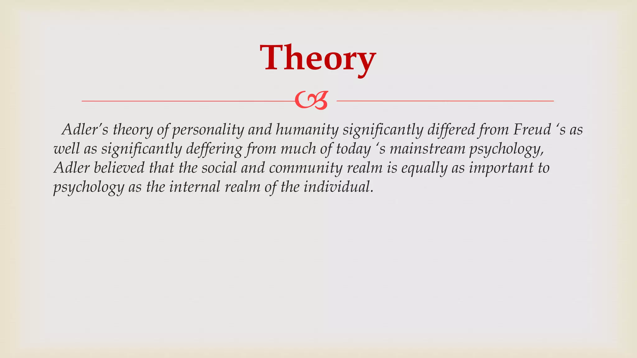 Adler theory by Devvrat Sharma | PPT