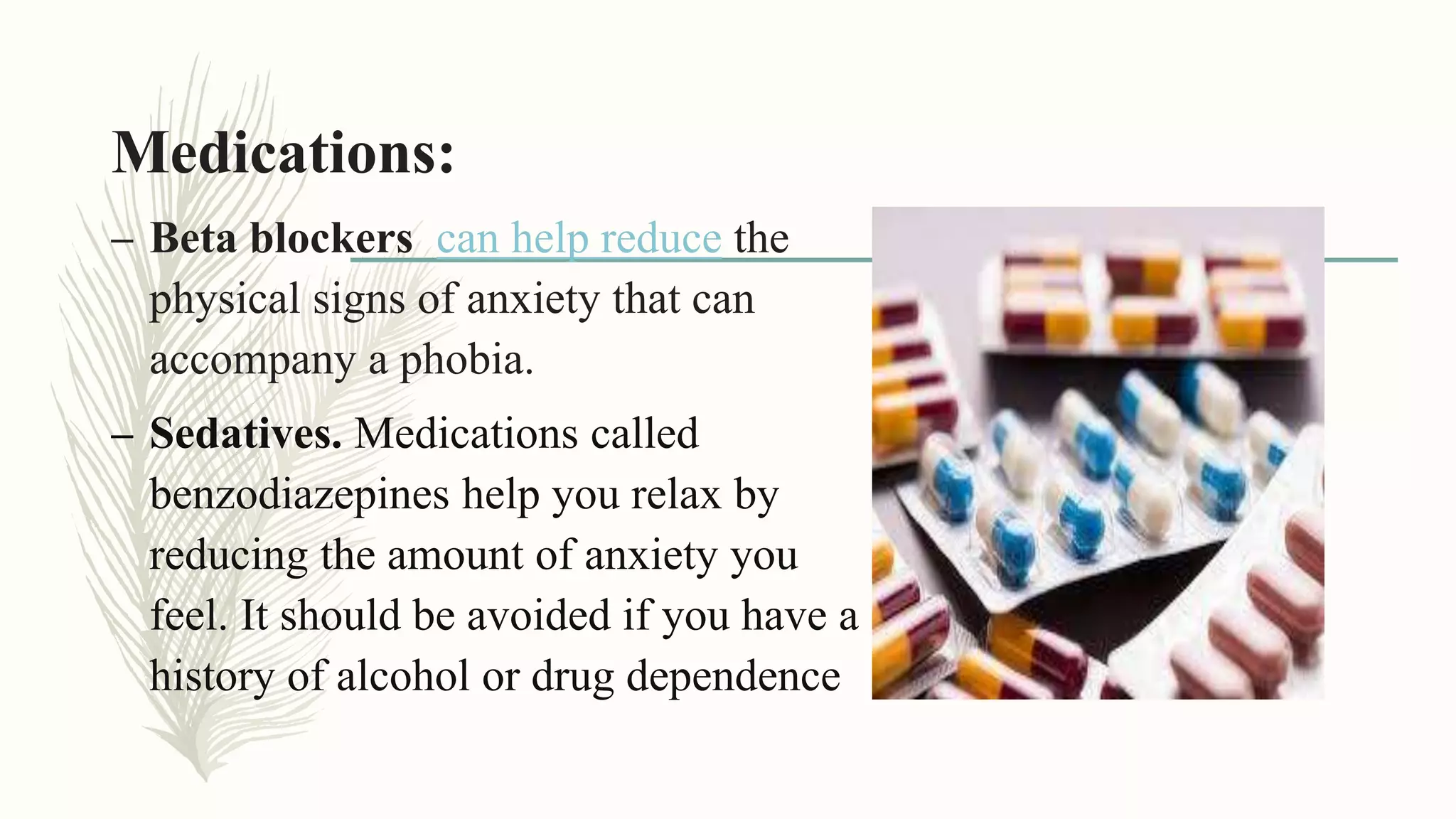 Treatment of phobia | PPTX