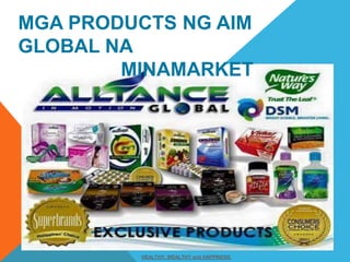 Aim Global Products Minamarket | PPTX