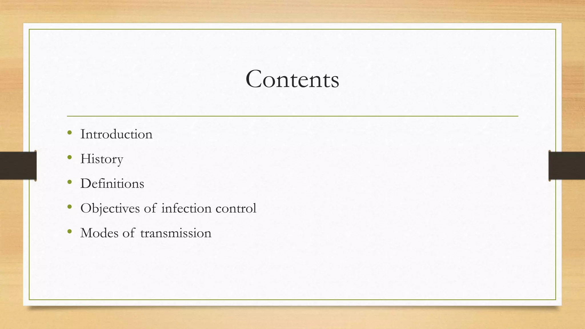 infection control in dentistry | PPTX