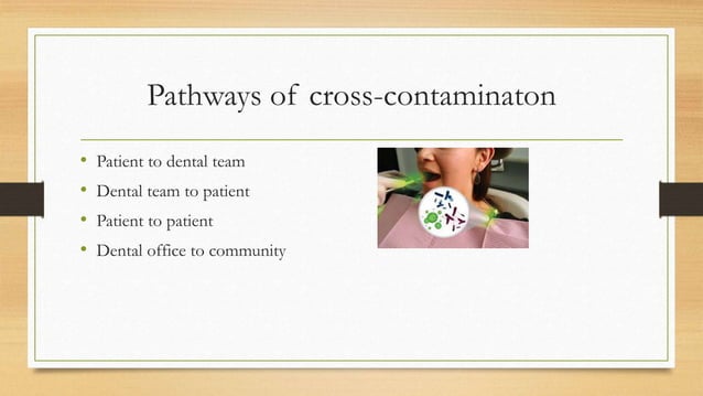 infection control in dentistry | PPTX | Infectious Diseases | Diseases ...