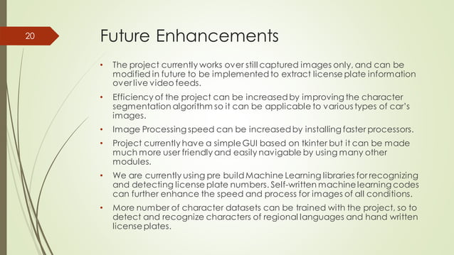 License Plate Recognition System Using Python And Opencv Pdf Programming Languages Computing