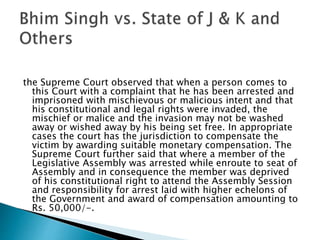 COMPENSATORY JURISPRUDENCE | PPTX