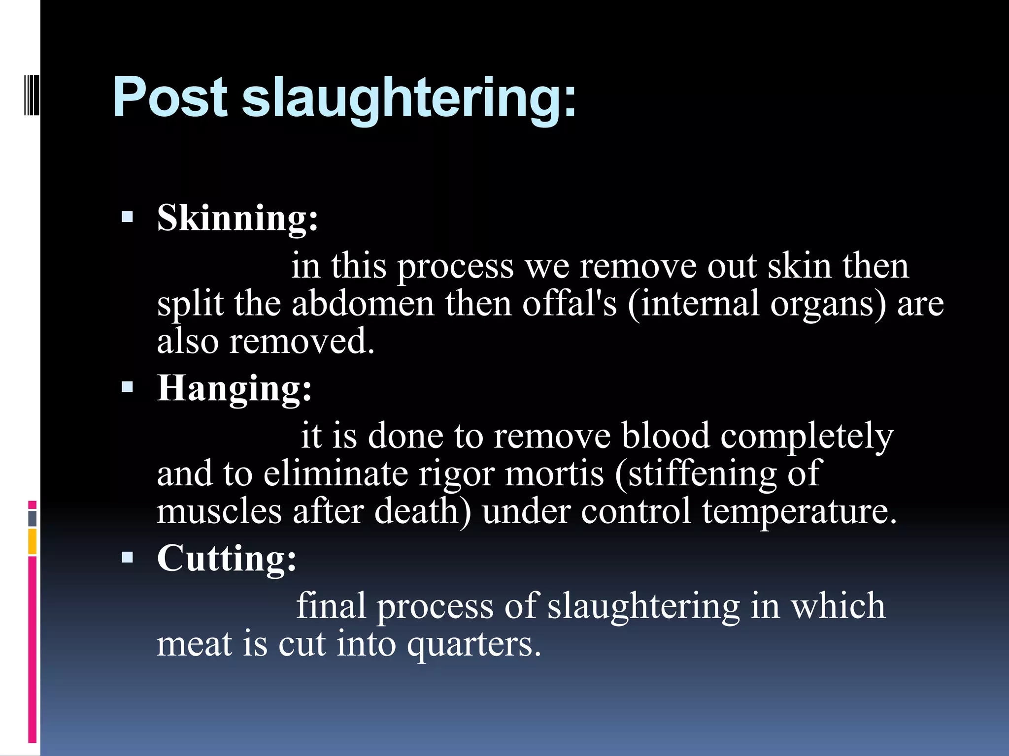 Halal Meat Slaughtering | PPTX