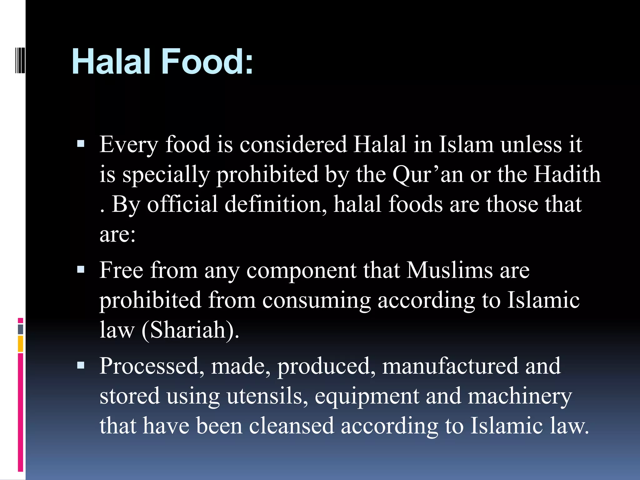 Halal Meat Slaughtering | PPTX