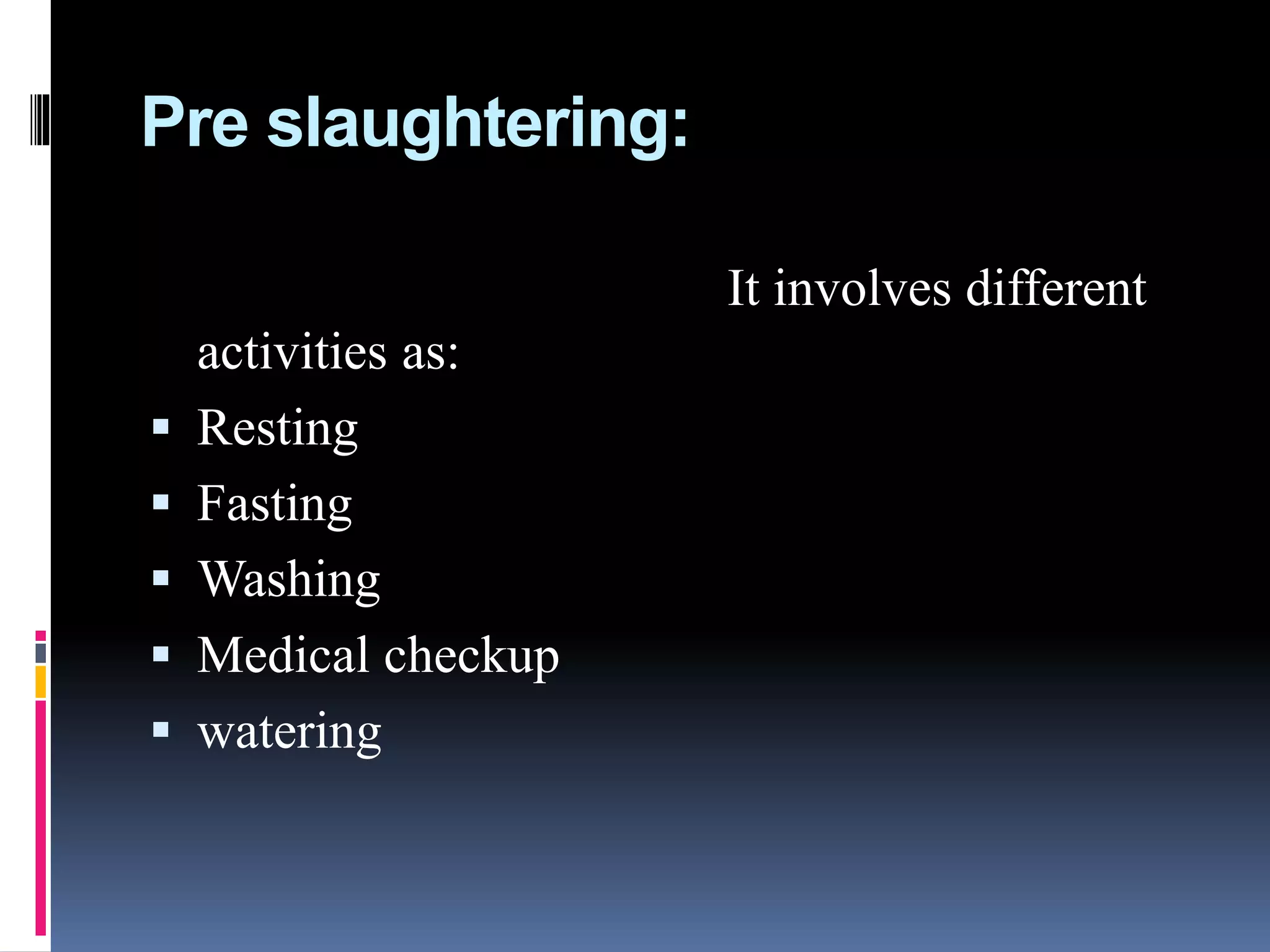 Halal Meat Slaughtering | PPTX