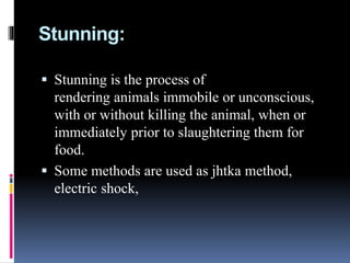 Halal Meat Slaughtering | PPTX